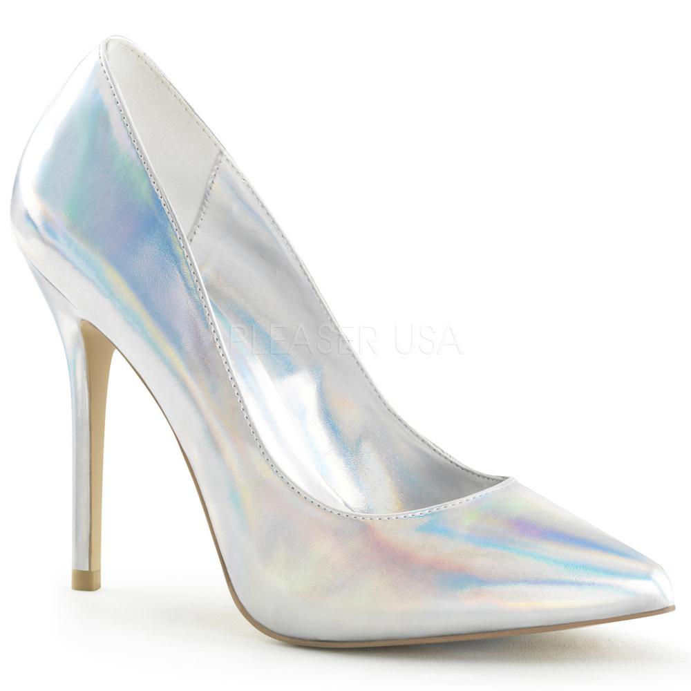 Pleaser Pleaser - AMUSE-20 Pumps - Multicolours/Silver coloured | Attit