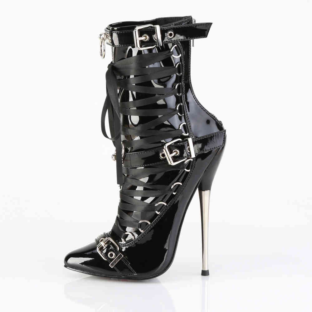Devious Devious - DAGGER1032 Enkellaars - Zwart | Attitude Holland
