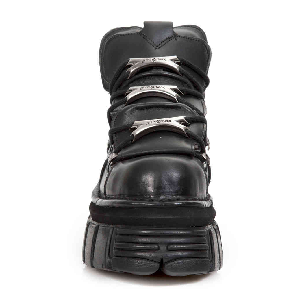 New Rock New Rock - M-106-S29 Baskets à plateforme - Noir | Attitude Fr