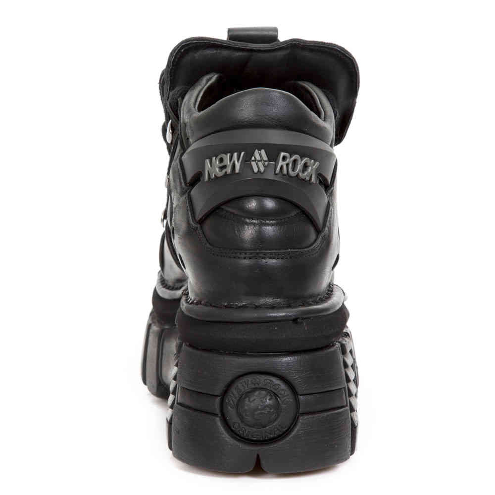 New Rock New Rock - M-106-S29 Baskets à plateforme - Noir | Attitude Fr
