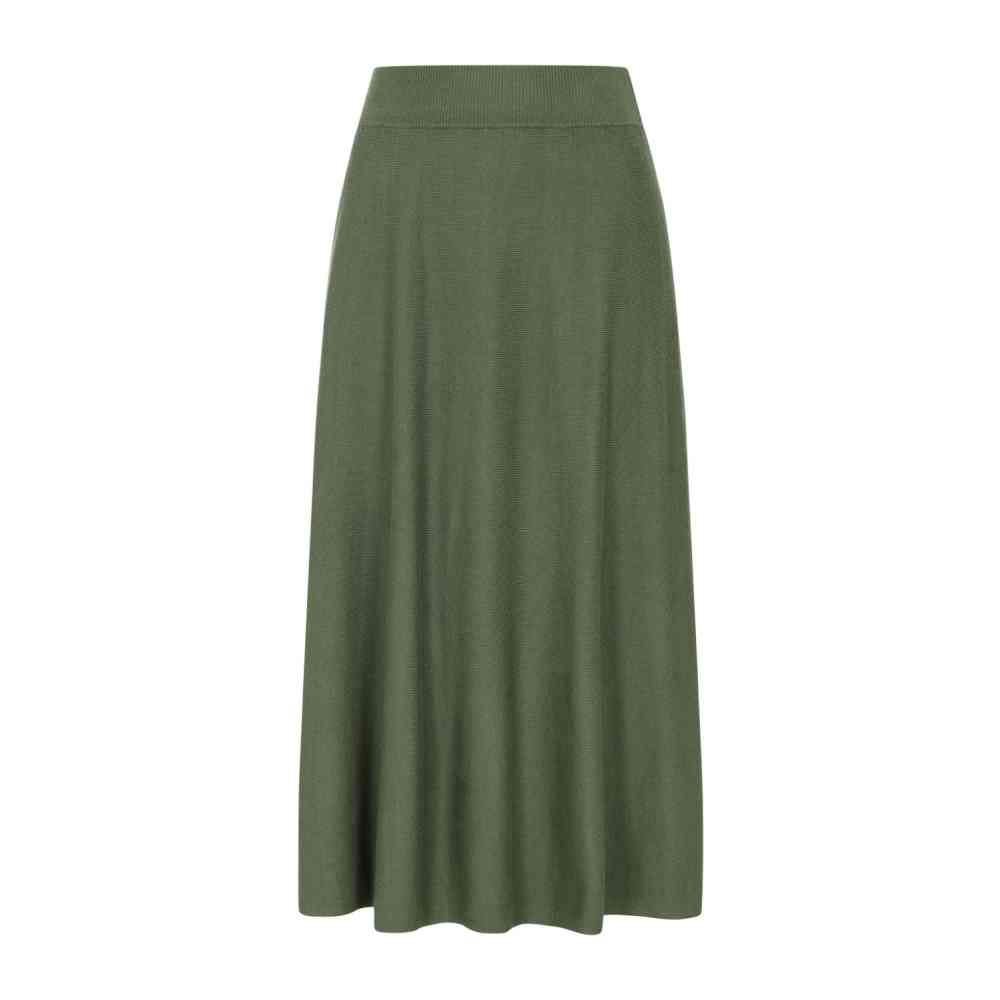 Banned Banned - Knit Dream Lange rok - Groen | Attitude Holland