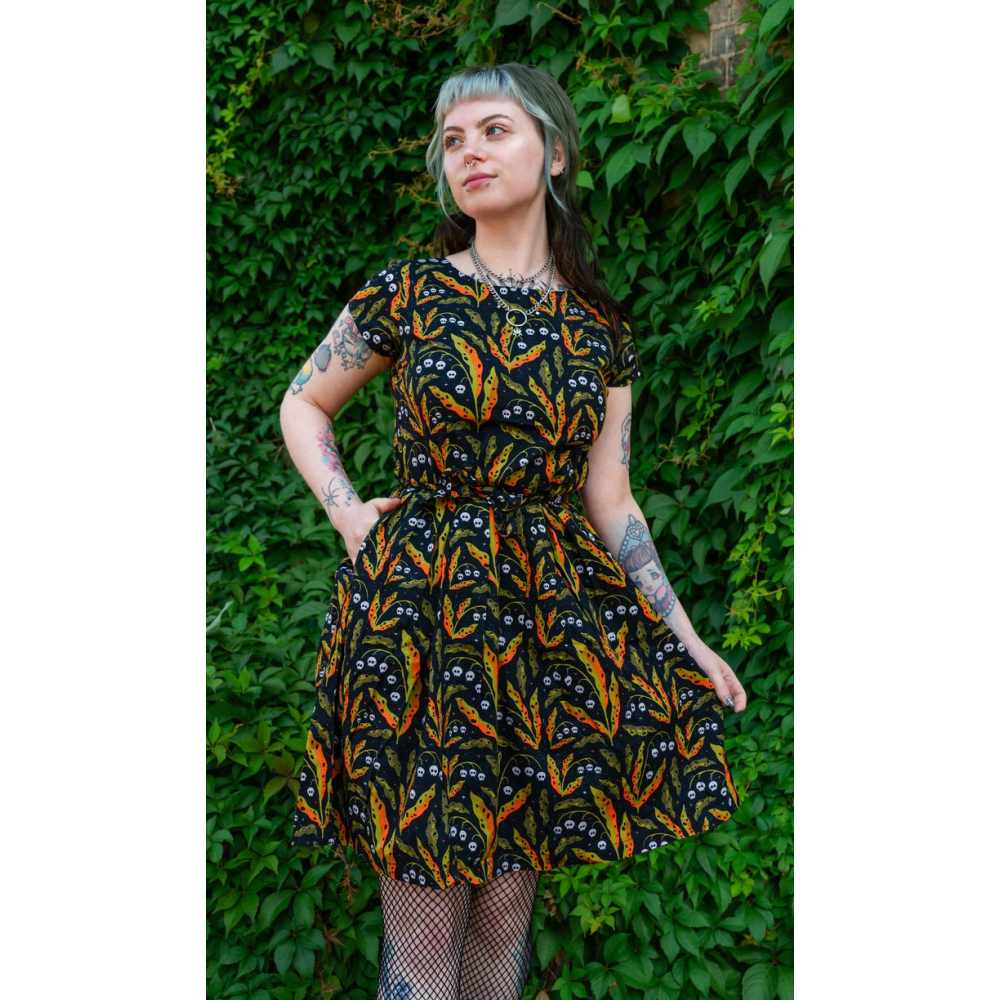 Run & Fly Run & Fly - Poison and Plants Korte jurk - Multicolours | Att