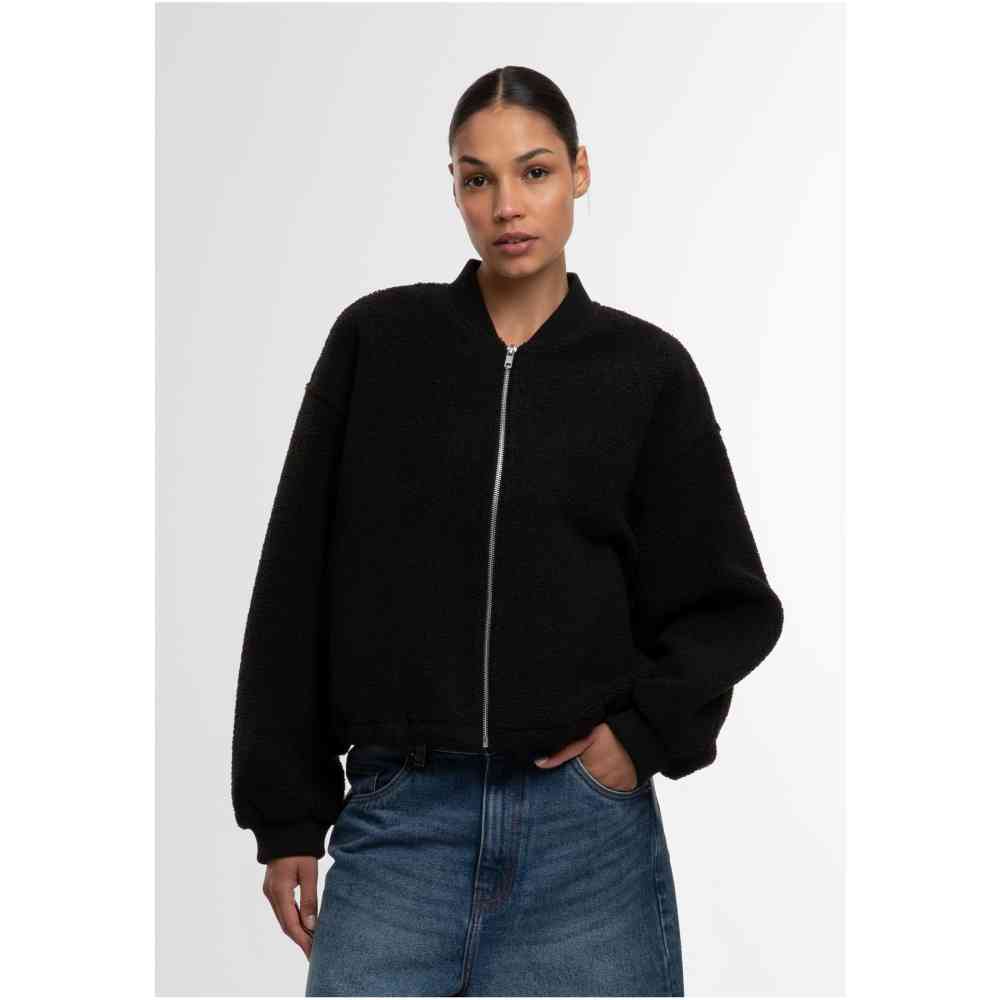 Urban Classics Urban Classics - Structured Bomber jacket - Zwart | Atti