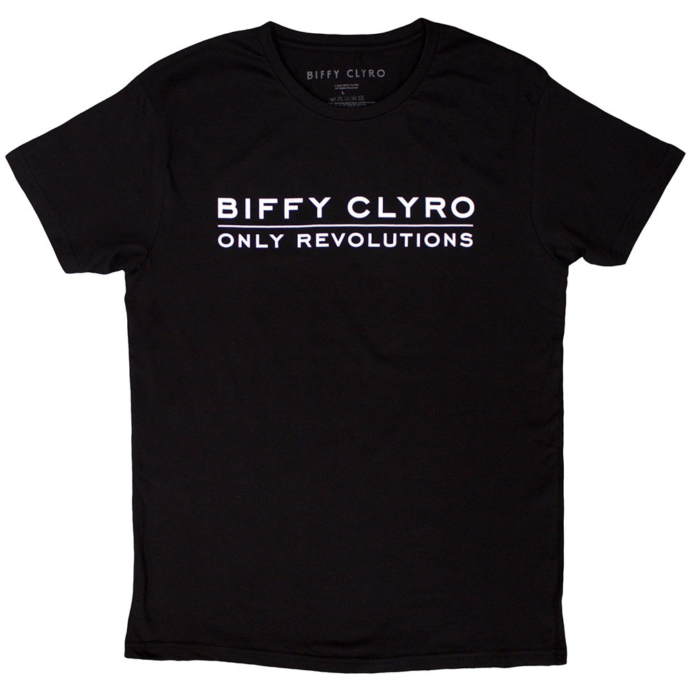 Biffy Clyro - Only Revolutions Heren Tshirt - Zwart | Attitude Holland