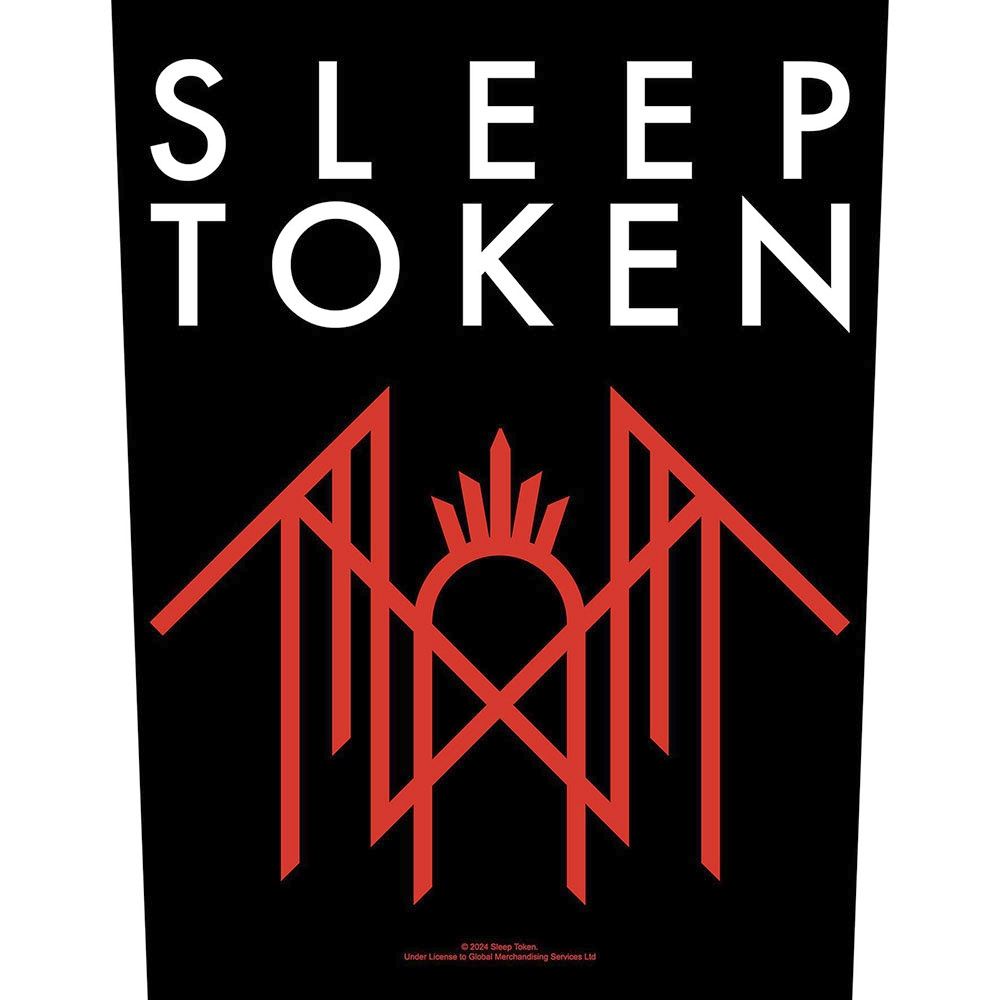 Sleep Token - Sigil Rugpatch - Zwart | Attitude Holland