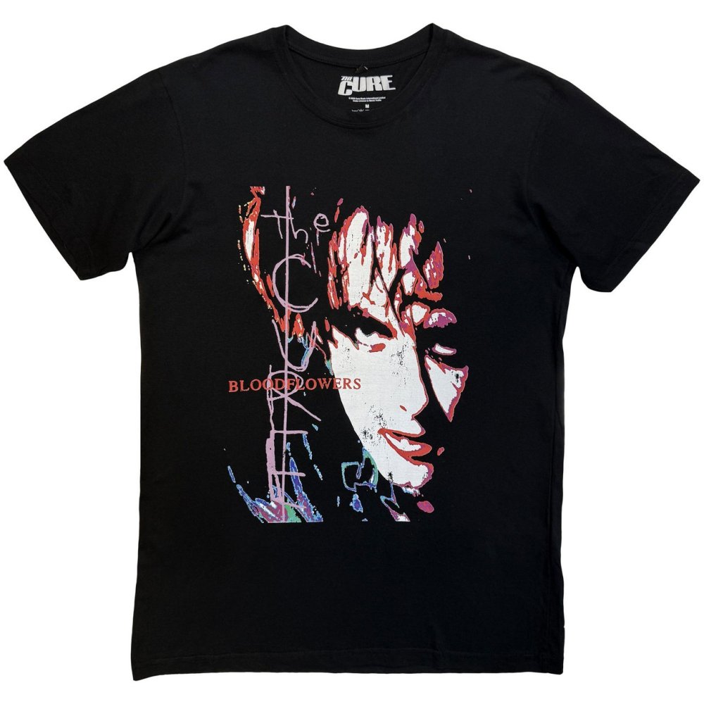 The Cure - Bloodflowers Tour '00 Heren Tshirt - Zwart | Attitude Holla