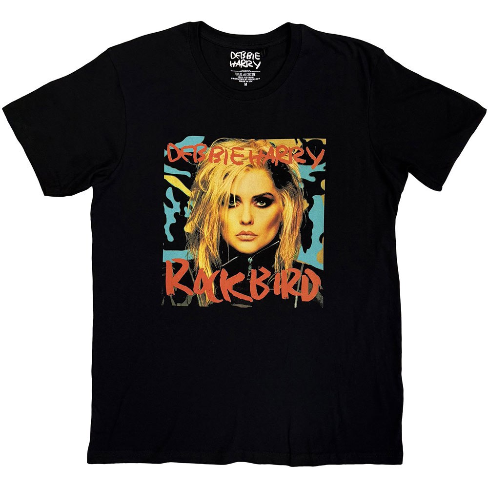 Debbie Harry - Rockbird Heren Tshirt - Zwart | Attitude Holland