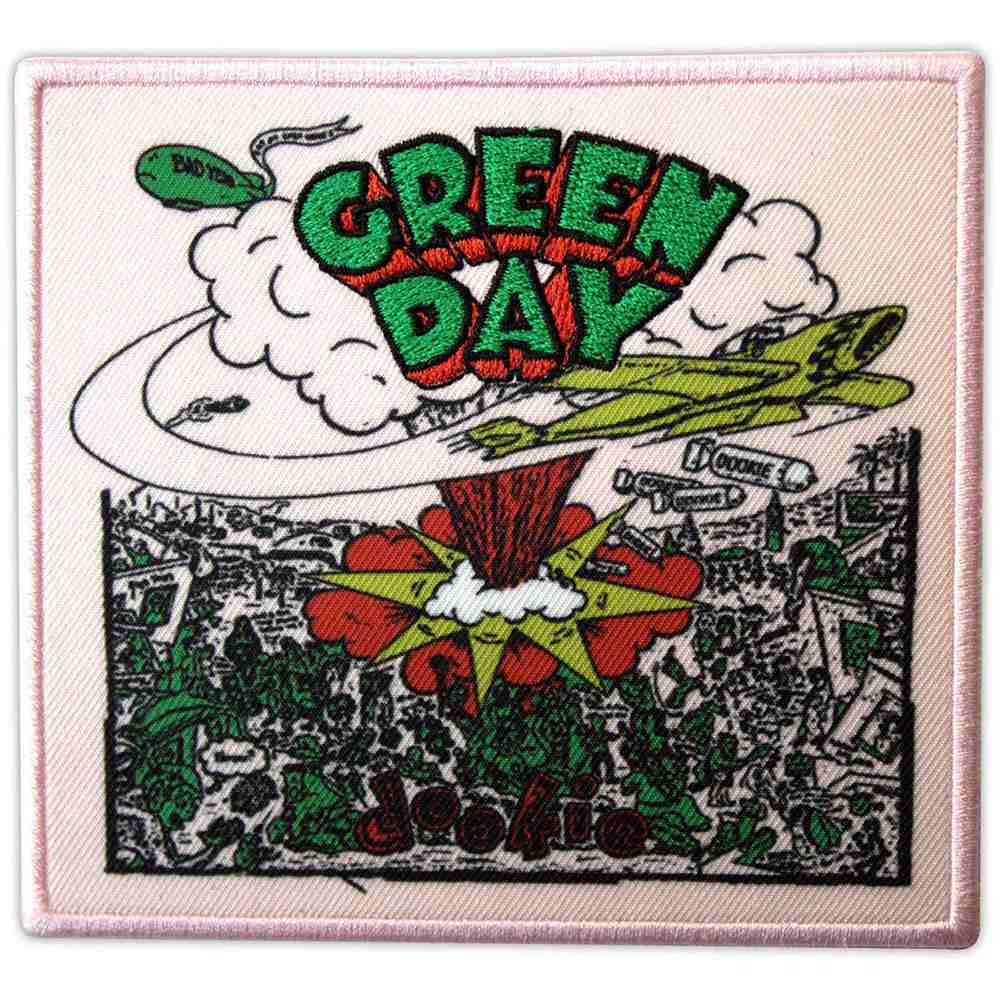 Green Day - Dookie Album Cover Patch - Roze/Multicolours | Attitude Ho