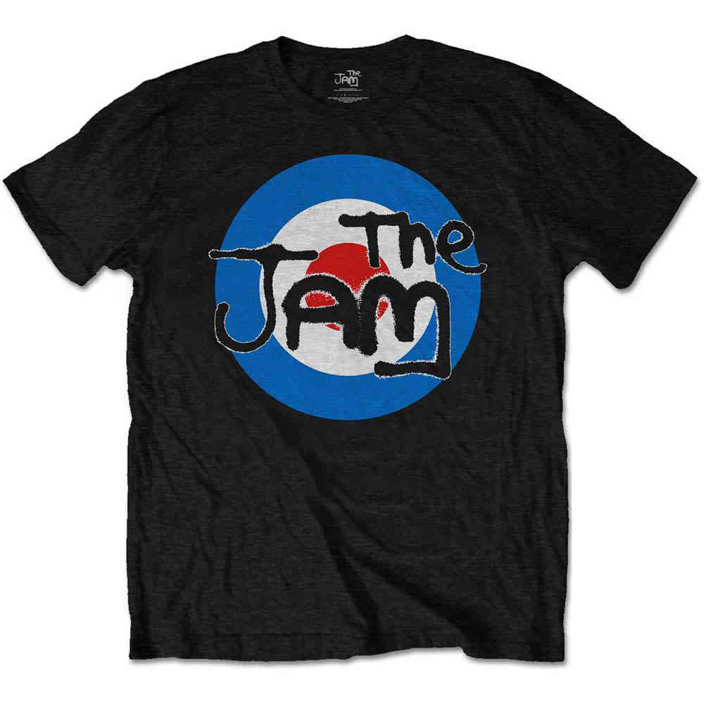 The Jam - Spray Target Logo Kinder T-shirt - Zwart | Attitude Holland