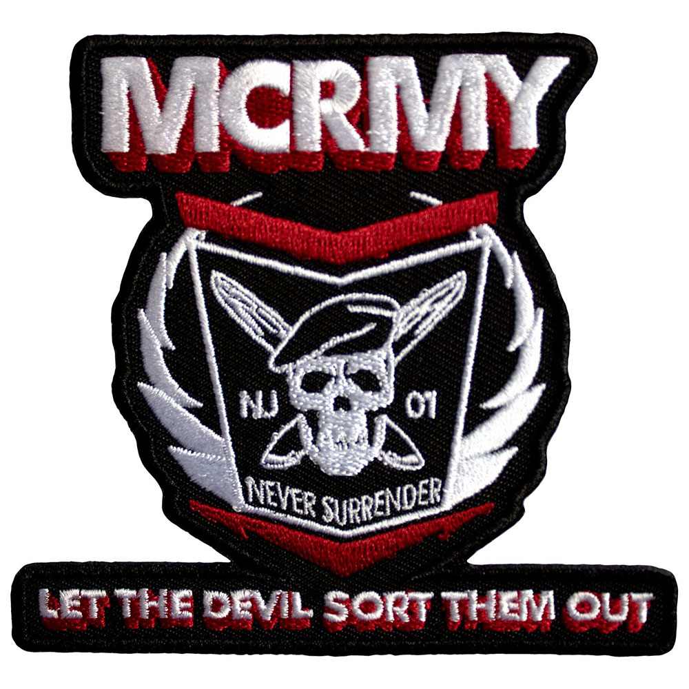 My Chemical Romance - MCRMY Never Surrender Patch - Zwart | Attitude H