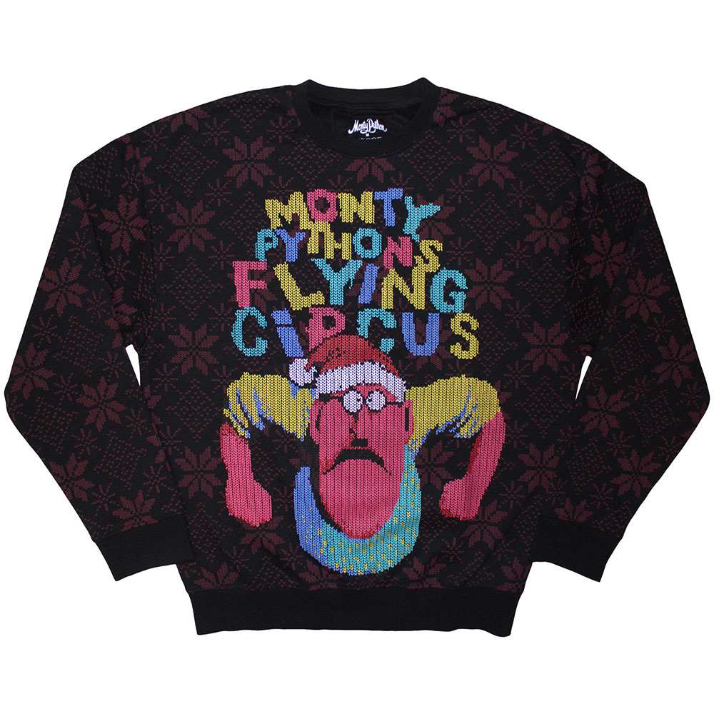 Monty Python - Flying Circus Grumpy Man Sweater/trui - Zwart | Attitud