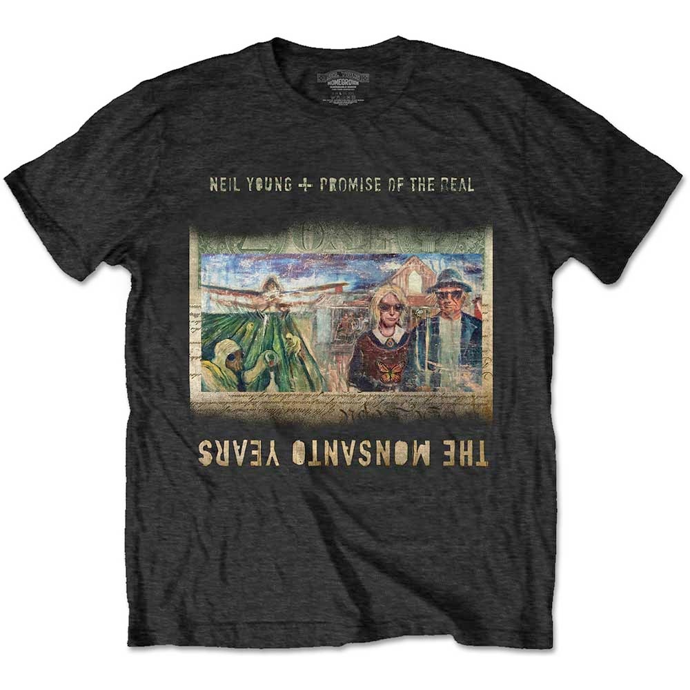 Neil Young - Monsanto Years Heren Tshirt - Zwart | Attitude Holland