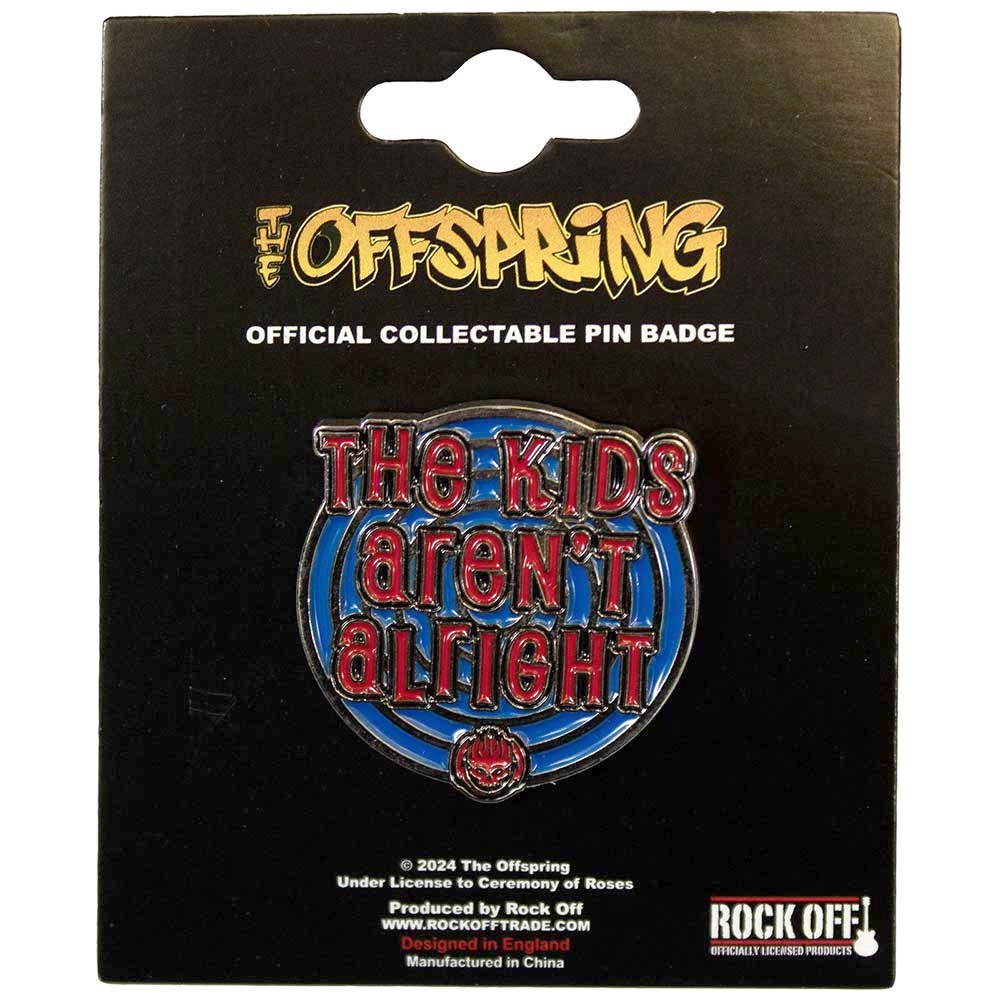 The Offspring - The Kids Aren't Alright Pin - Multicolours | Attitude