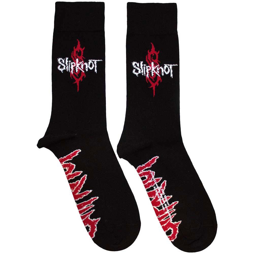 Slipknot - Tour '22 Enkelsokken - Zwart | Attitude Holland