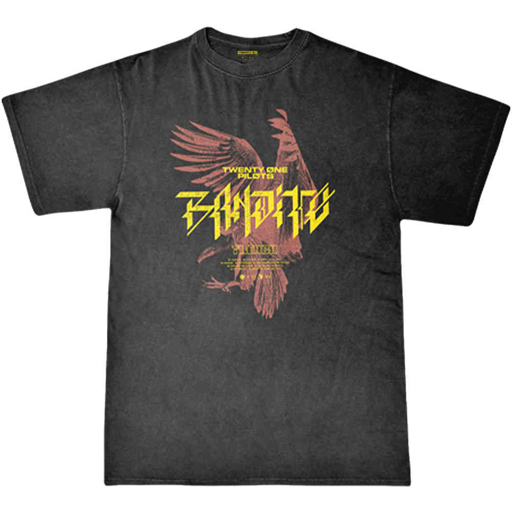 Twenty One Pilots - Bandito Bird Heren Tshirt - Zwart | Attitude Holla