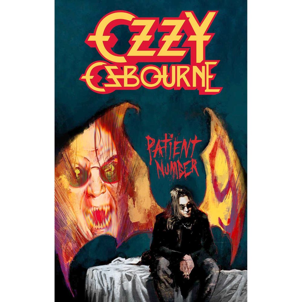 Ozzy Osbourne - Patient No.9 Textiel Poster - Multicolours | Attitude