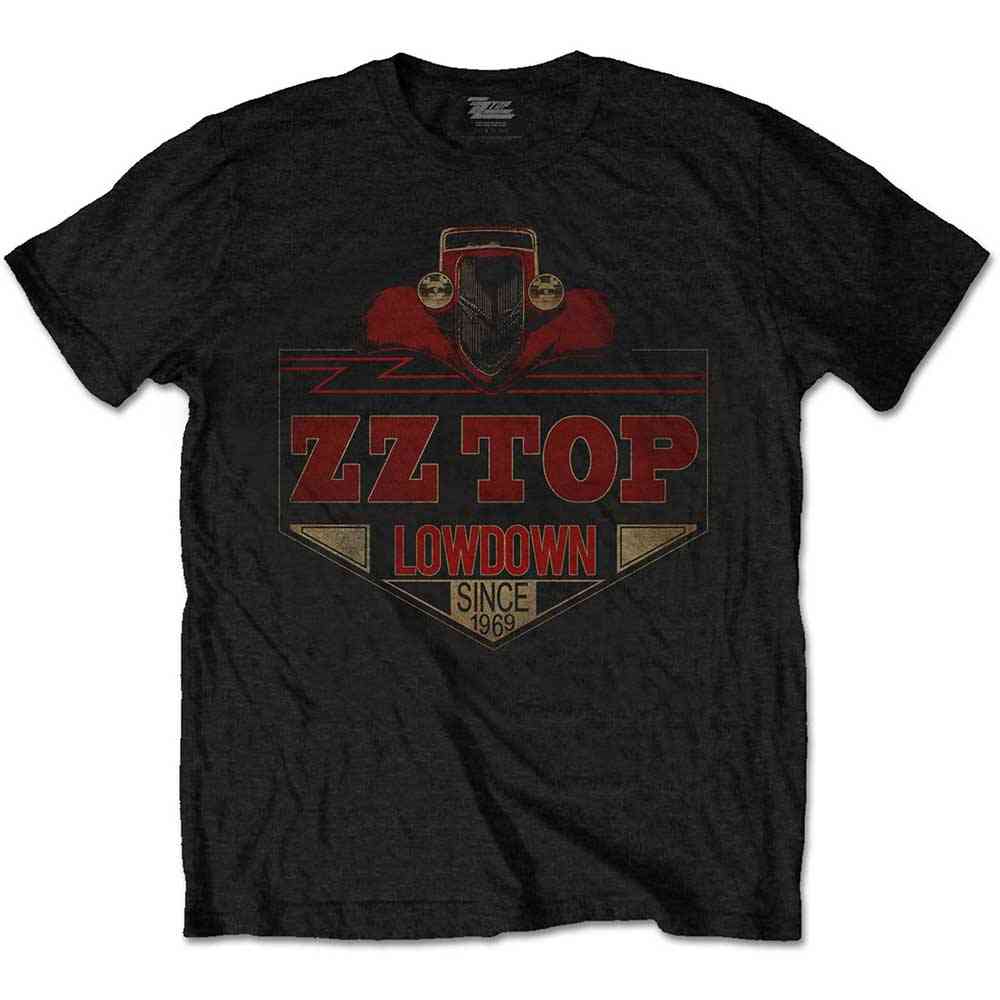 ZZ Top - Lowdown Heren Tshirt - Zwart | Attitude Holland