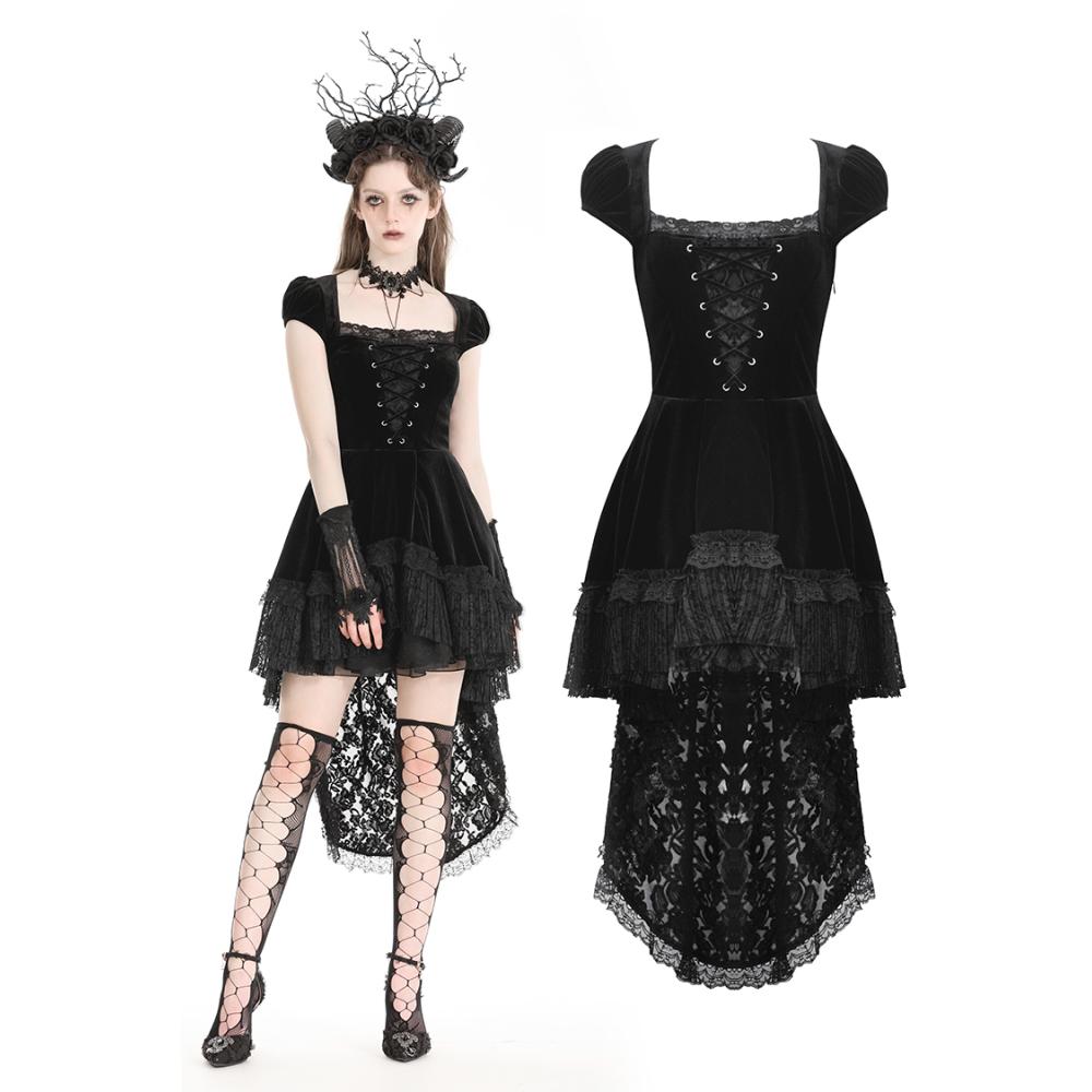 Dark in Love Dark in Love - Gothic shell-sleeve dark swallowtail prince