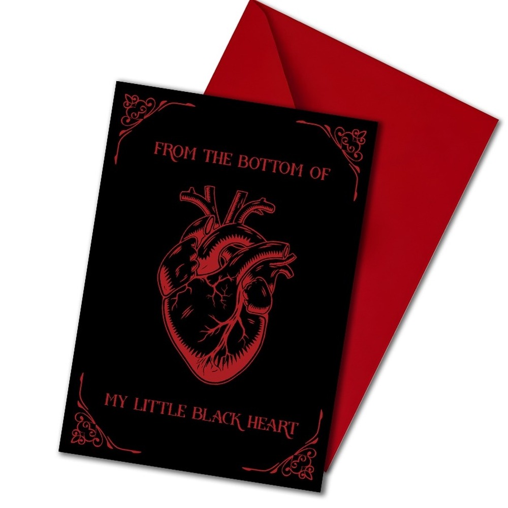 The Misfit Paper Co. The Misfit Paper Co. - Little Black Heart Large Va
