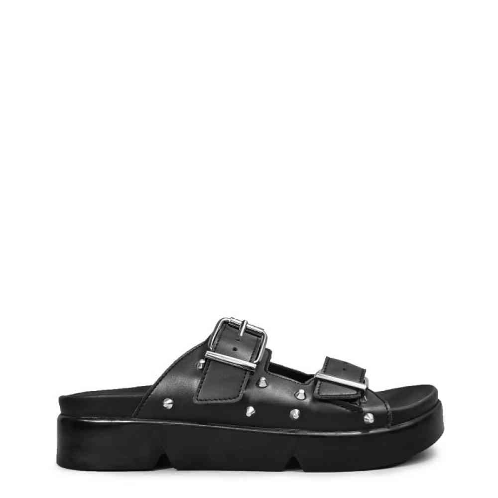 Altercore Altercore - Lilith Slippers - Zwart | Attitude Holland
